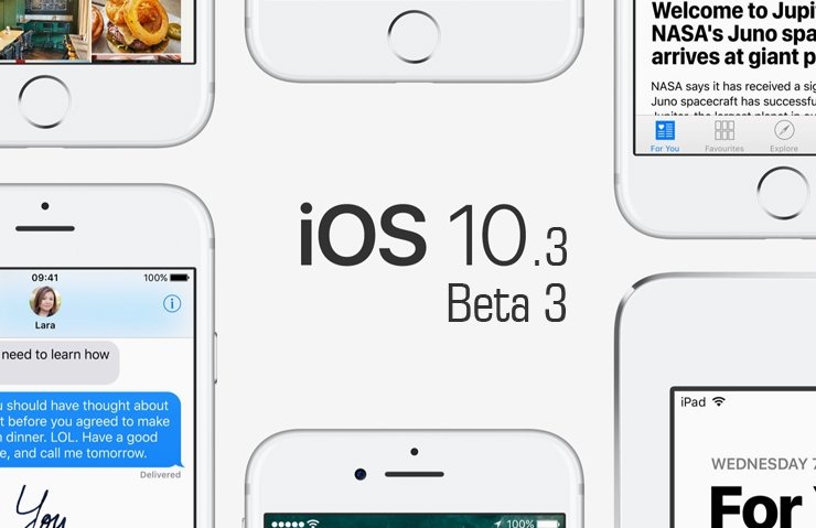 Apple, iOS 10.3 Beta 3'ü yayınladı - Haberler - Teknokulis