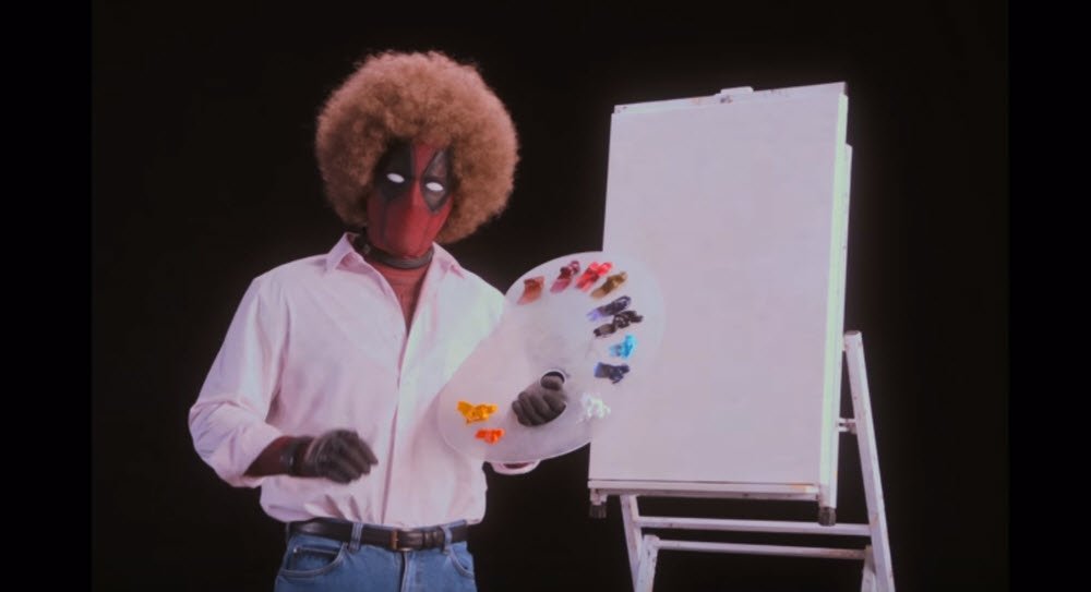 Deadpool 2, Bob Ross olarak karşınızda - Haberler - Teknokulis